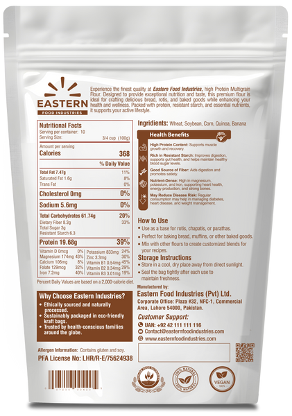 Buy Multigrain Flour Online | High-Protein Diet Atta – Eastern Food ...